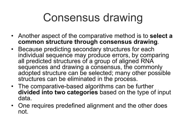RNA structure analysis | PPT | Programming Languages | Computing