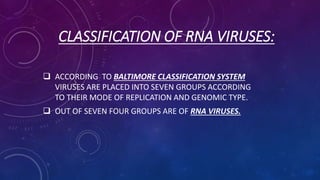Rna viruses (1) | PPTX