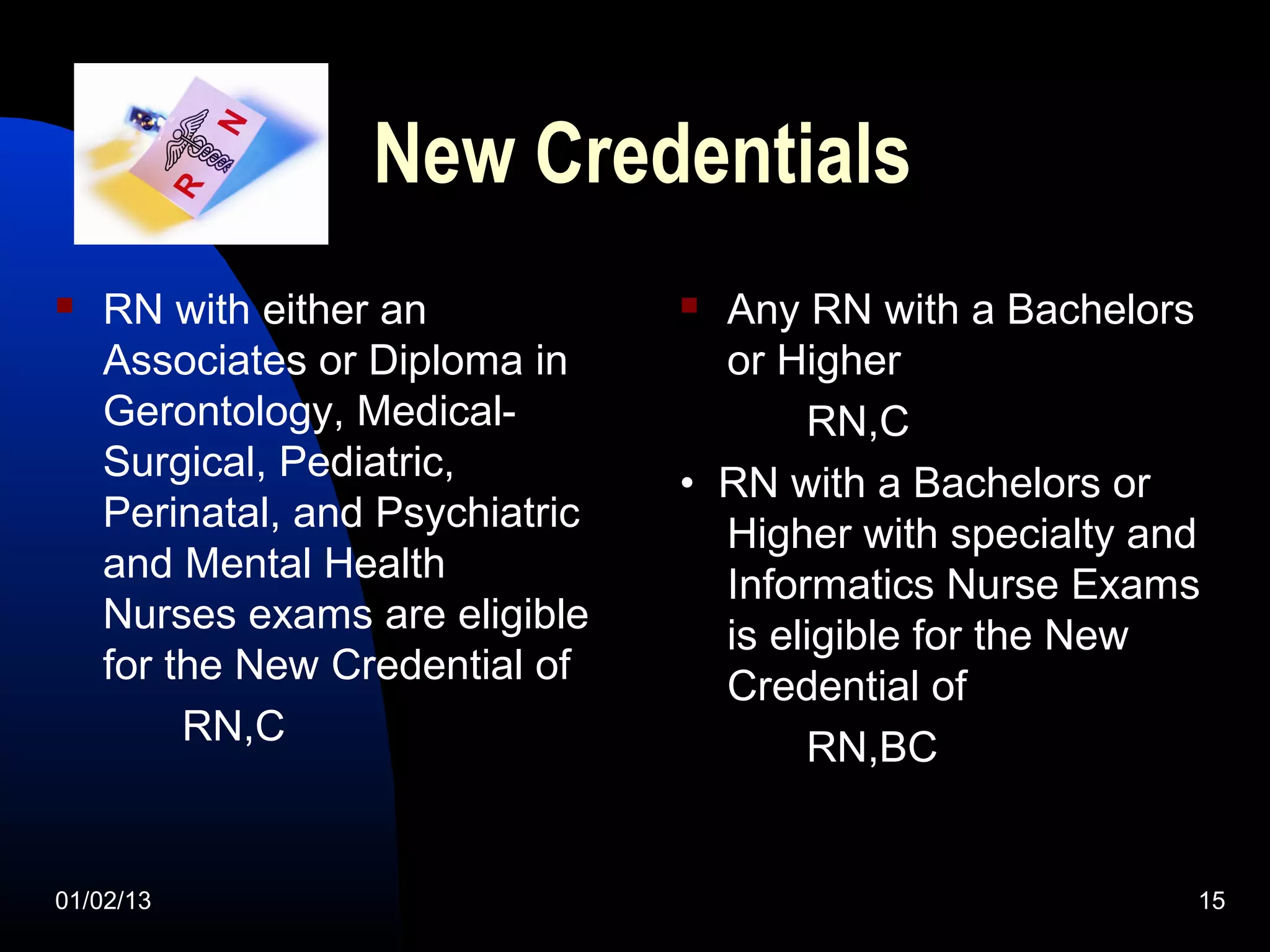 Rn credentialing presentation | PPT