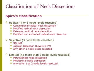 RADICAL NECK DISSECTION SURGICAL ONCOLOGY | PPT