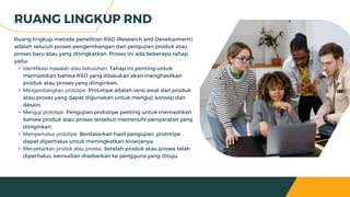 Rnd Metode Pengembangan dalam Penelitian | PPTX