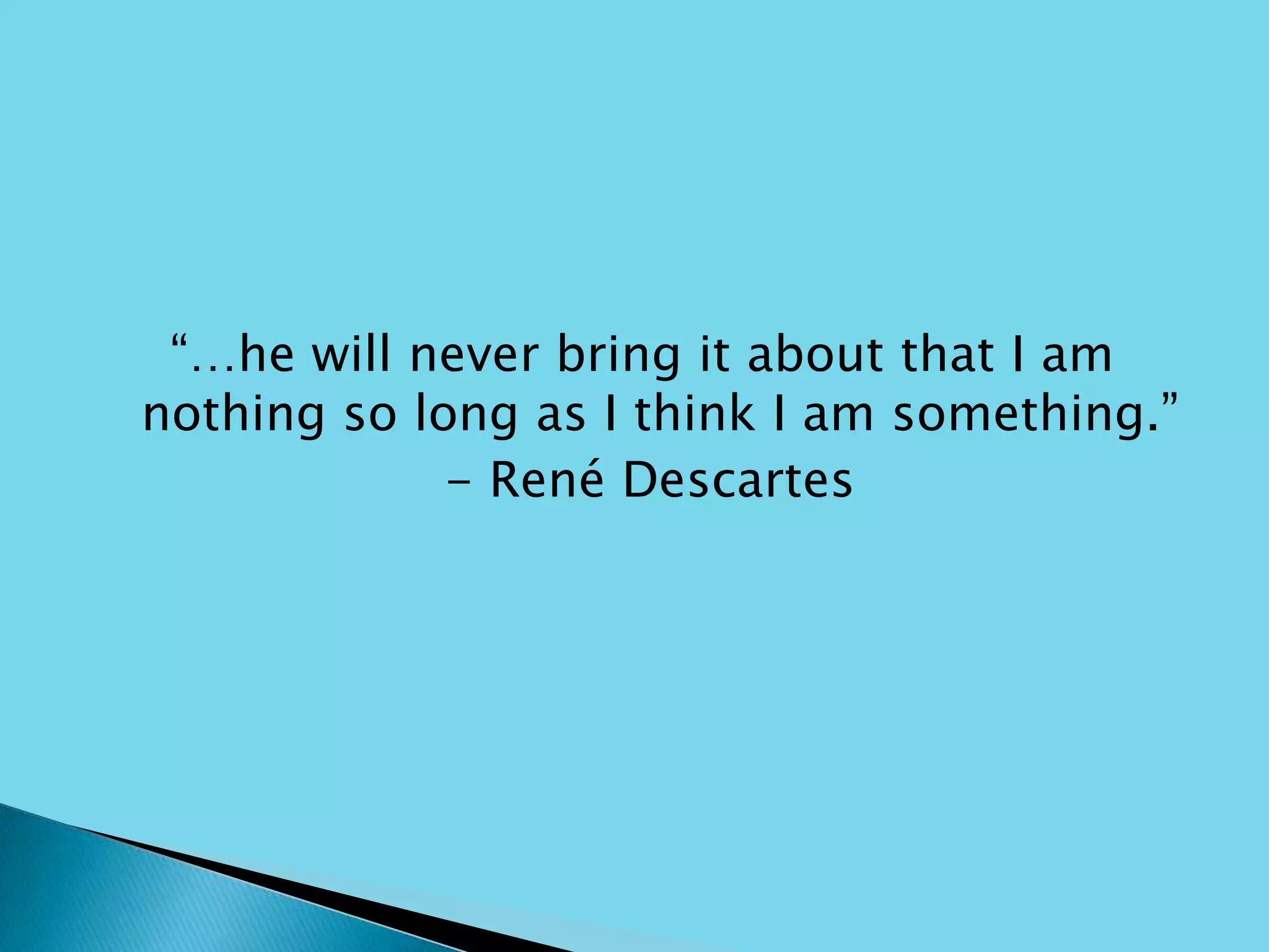 RéNe Descartes Ppt2 | PDF