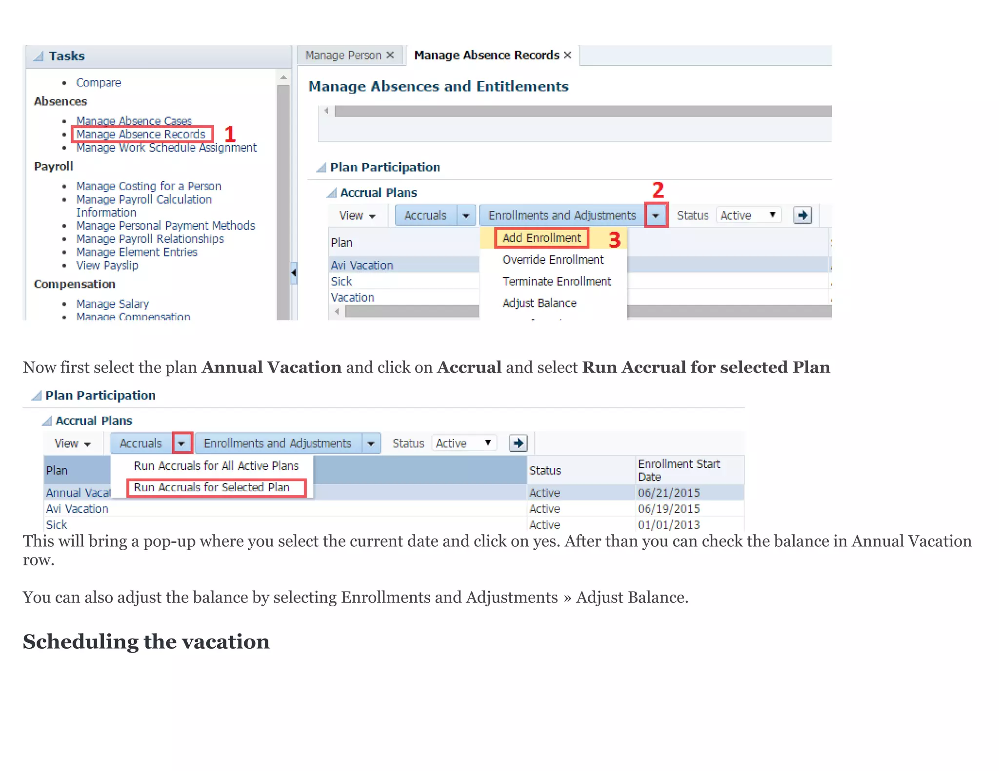 Oracle Fusion Cloud Absence Management | PDF