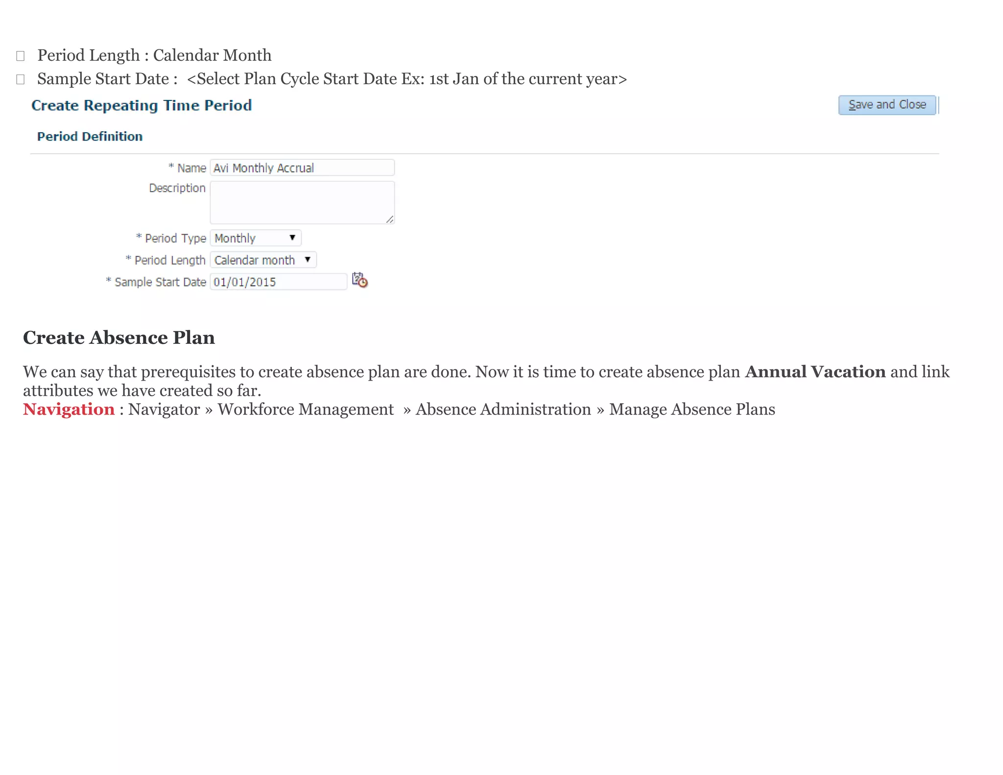Oracle Fusion Cloud Absence Management | PDF