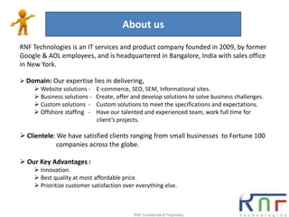 RnF Technologies | PPSX