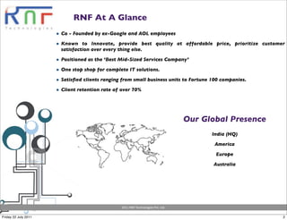 RnF Technologies | PDF