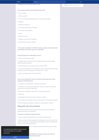 Rni certification emazoo | PDF