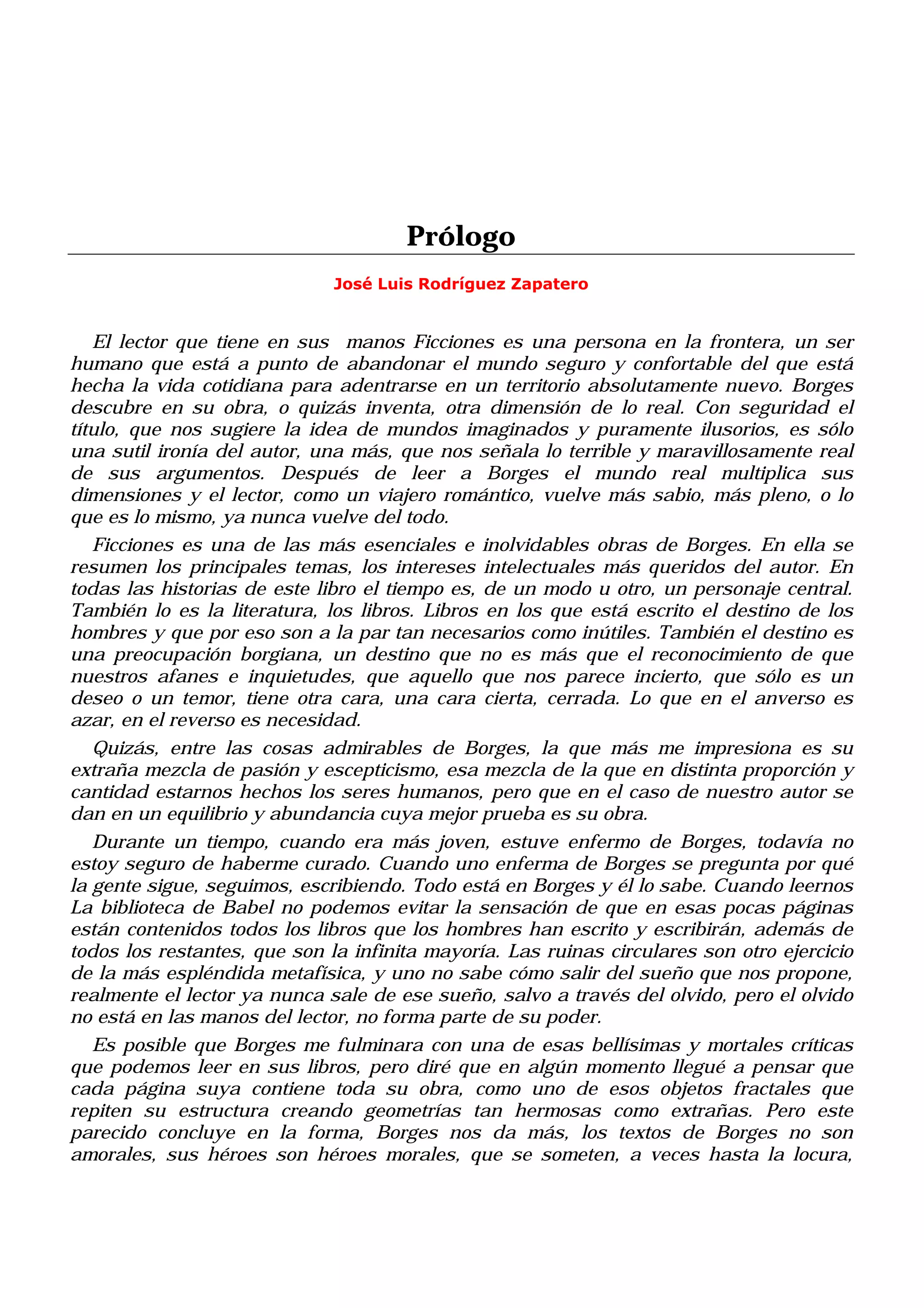 Libro ficciones borges | PDF
