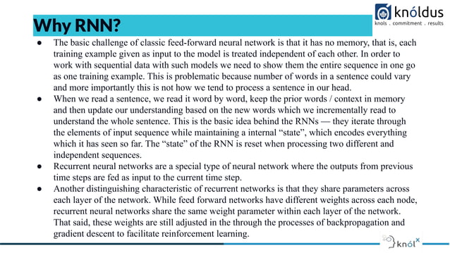 Introduction To Recurrent Neural Network