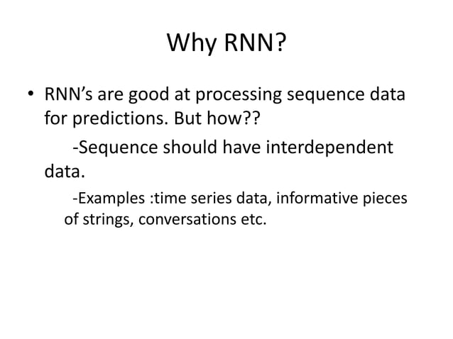 Complete solution for Recurrent neural network.pptx