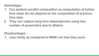 Concepts of Temporal CNN, Recurrent Neural Network, Attention | PDF