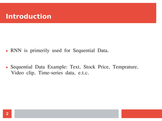 Lecture on Recurrent Neural Network (RNN) | PDF