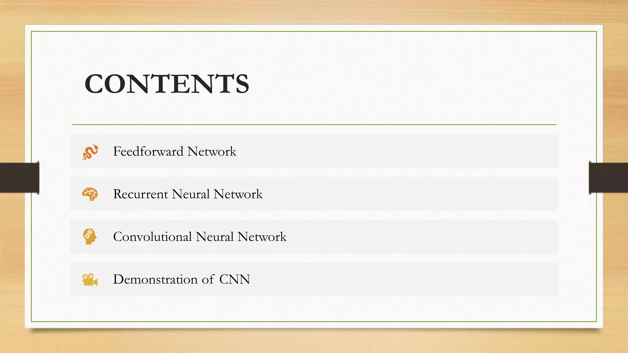 Deep Learning - RNN and CNN | PPTX