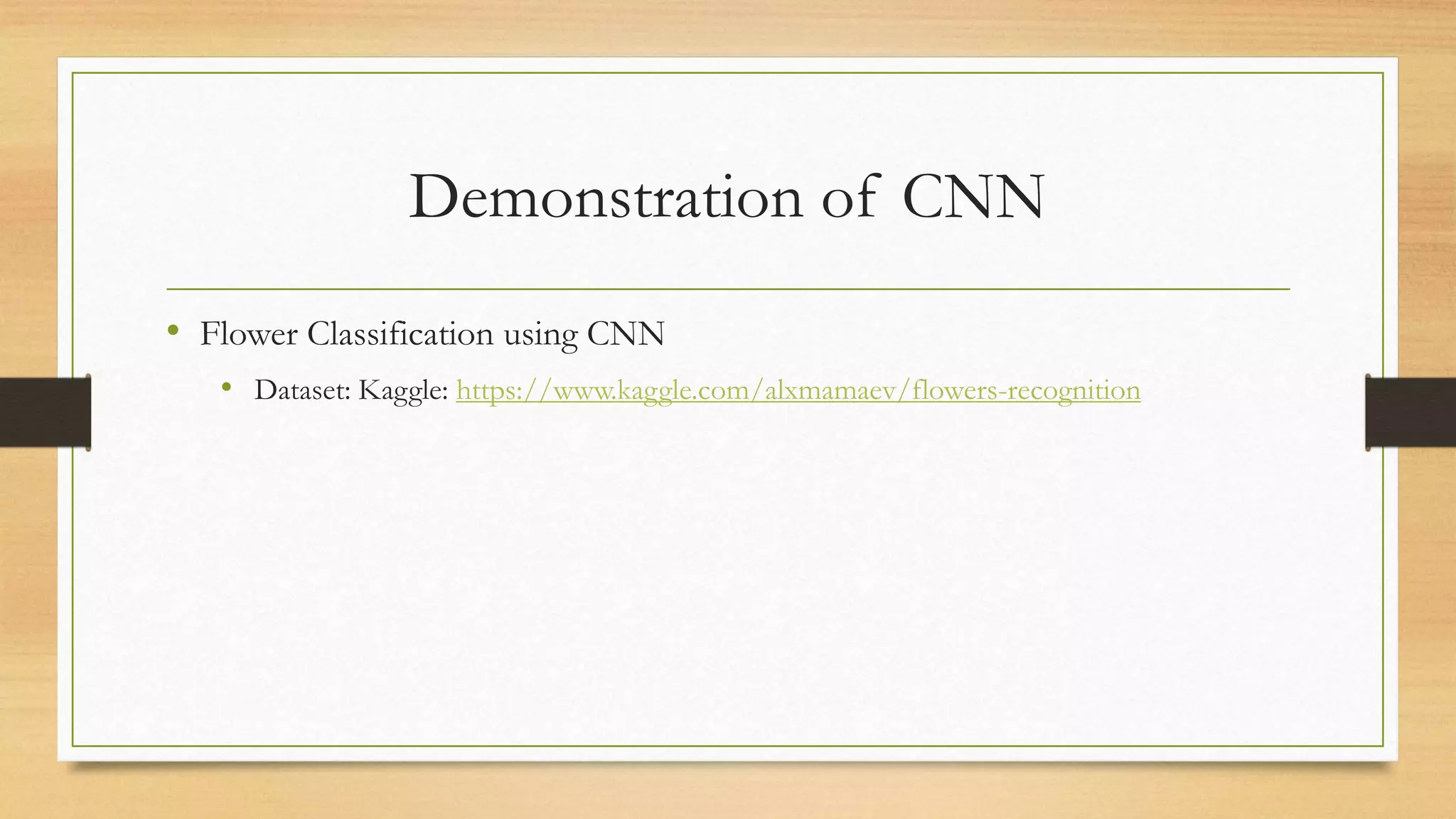 Deep Learning - RNN and CNN | PPTX