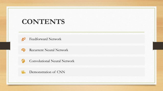 Deep Learning - RNN and CNN | PPTX