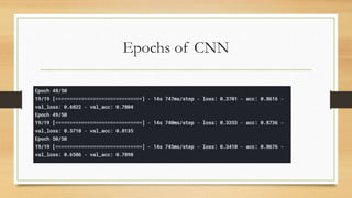 Deep Learning - RNN and CNN | PPTX