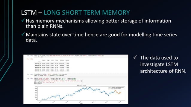 RNN ARCHITECTURES: LSTM and GRU WITH TENSORFLOW BACKEND | PPTX