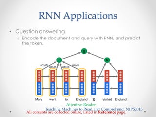 A Brief Introduction on Recurrent Neural Network and Its Application | PPT