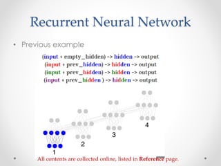 A Brief Introduction on Recurrent Neural Network and Its Application | PPT