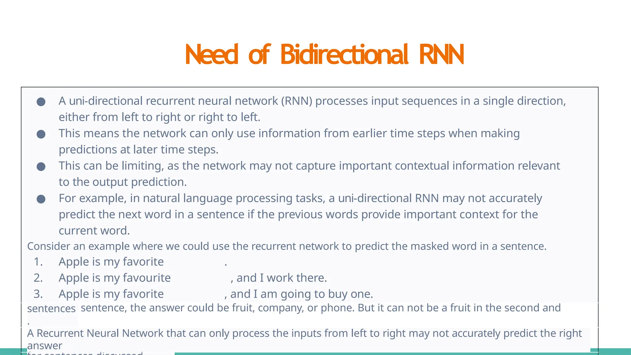 Recrrent Neural Network_Notes for Deep learning | PPTX
