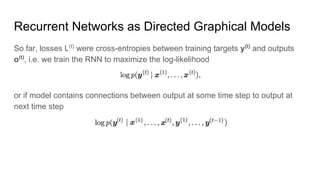 Recurrent and Recursive Networks (Part 1) | PDF