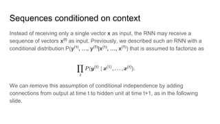Recurrent and Recursive Networks (Part 1) | PDF | Artificial Intelligence | Technology & Computing