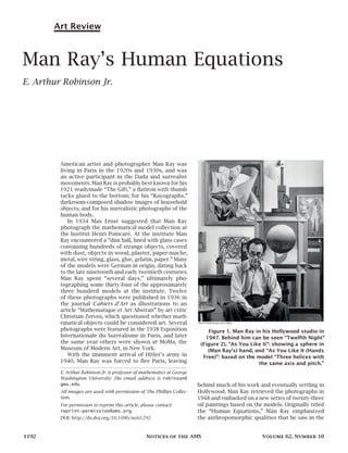 Μαν Ray,Human Equation | PDF