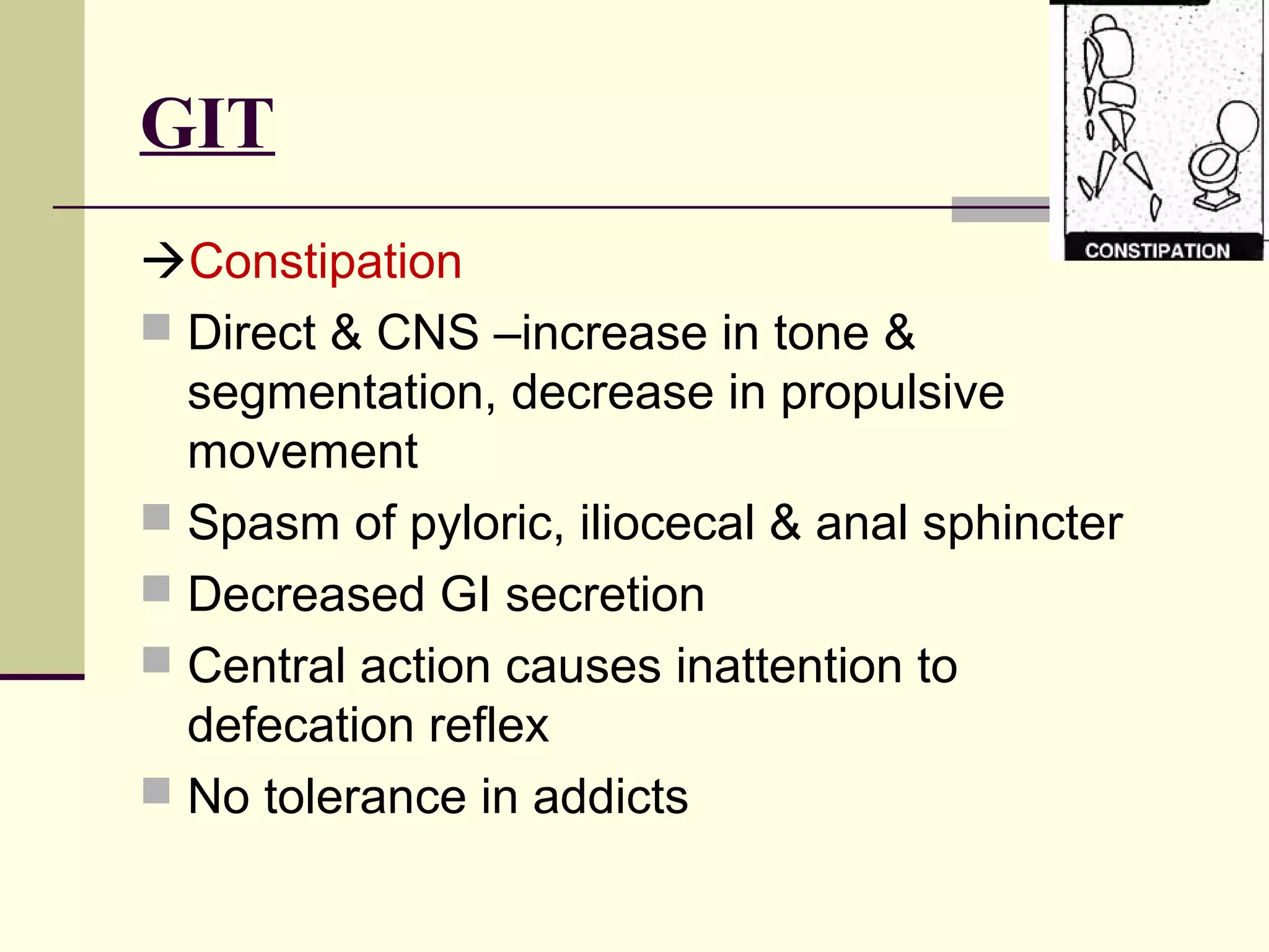 Rn pharmacology of opioids | PPT