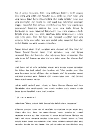 bahaya syiah keada aqidah | PDF