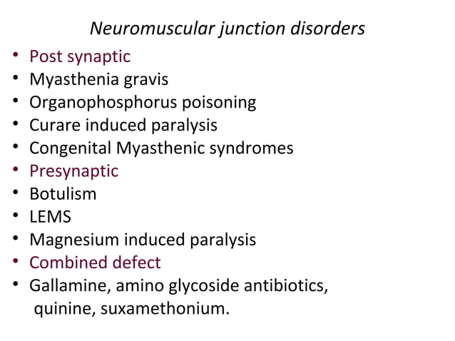 REPETITIVE NERVE STIMULATION (RNS) | PPT