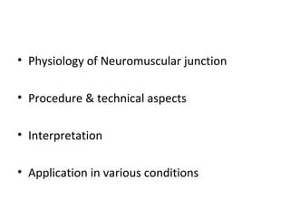 REPETITIVE NERVE STIMULATION (RNS) | PPT