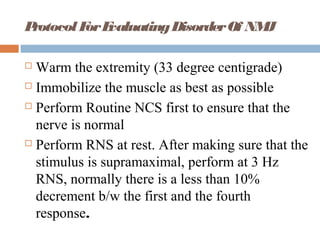 Repetitive Nerve Stimulation (RNS) | PPT