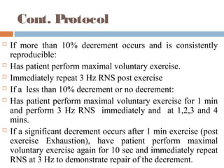 Repetitive Nerve Stimulation (RNS) | PPT