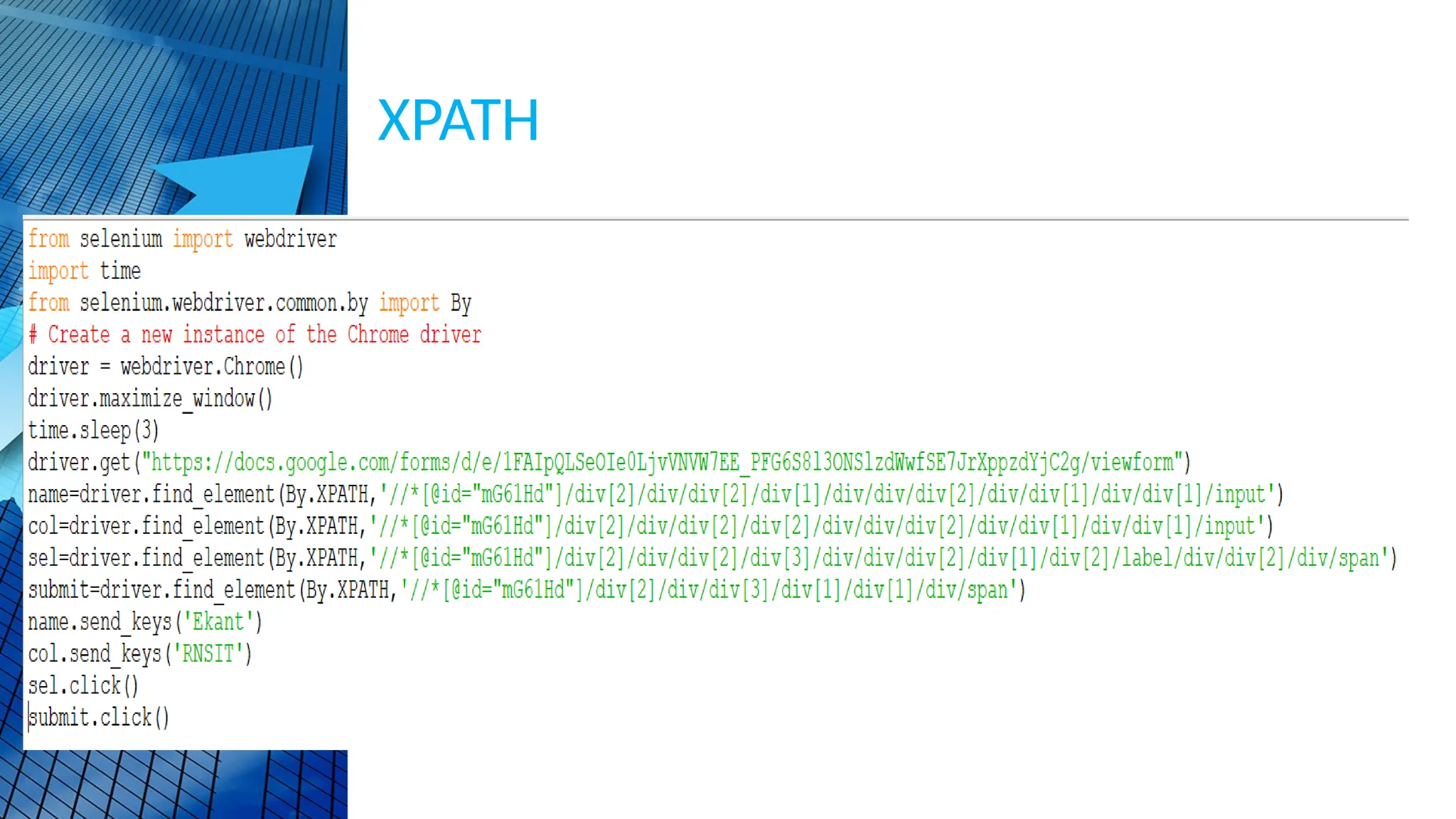 Python FDP self learning presentations.. | PPT