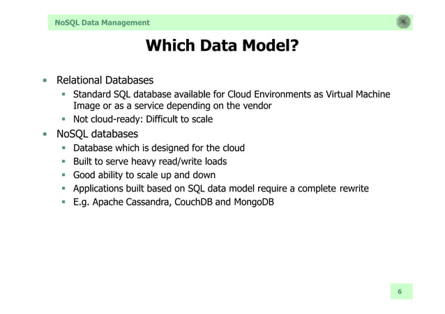 NoSql Data Management | PPTX