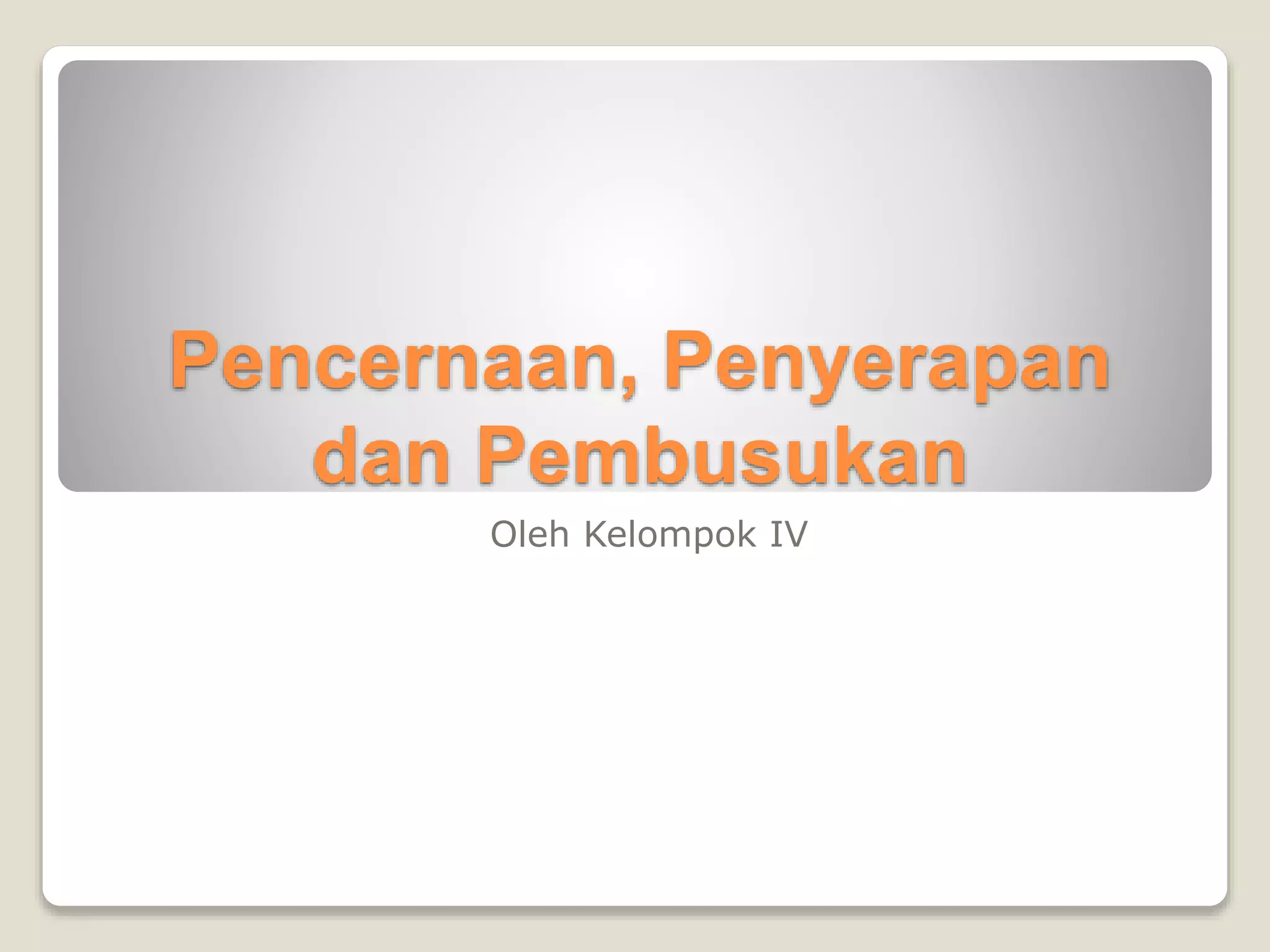 Ppt biokimia | PPT