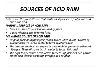 Acid Rain | PPT