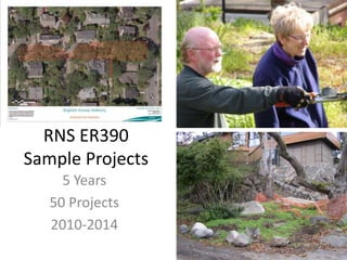 RNS sample student projects | PPT