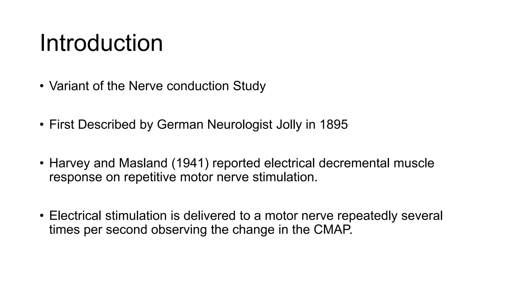 Repetitive nerve stimulation test | PPTX