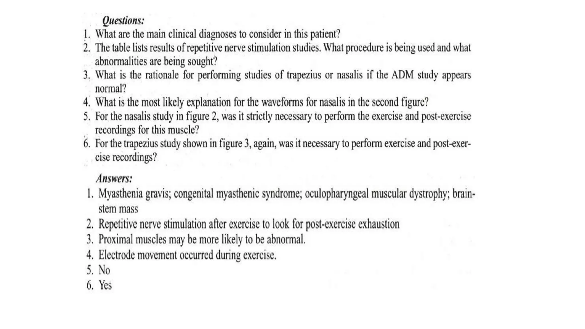 Repetitive nerve stimulation test | PPTX