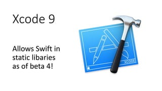 Making Swift Native Modules in React Native | PPT