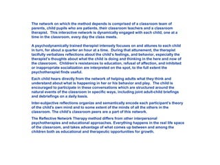 Reflective Network Therapy - a brief introduction how it works | PPT