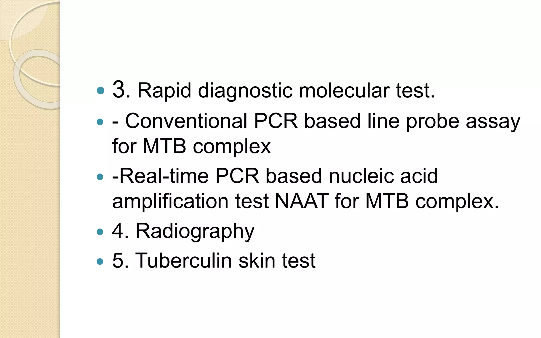 Revised national tuberculosis control programme (RNTCP) in India | PPTX