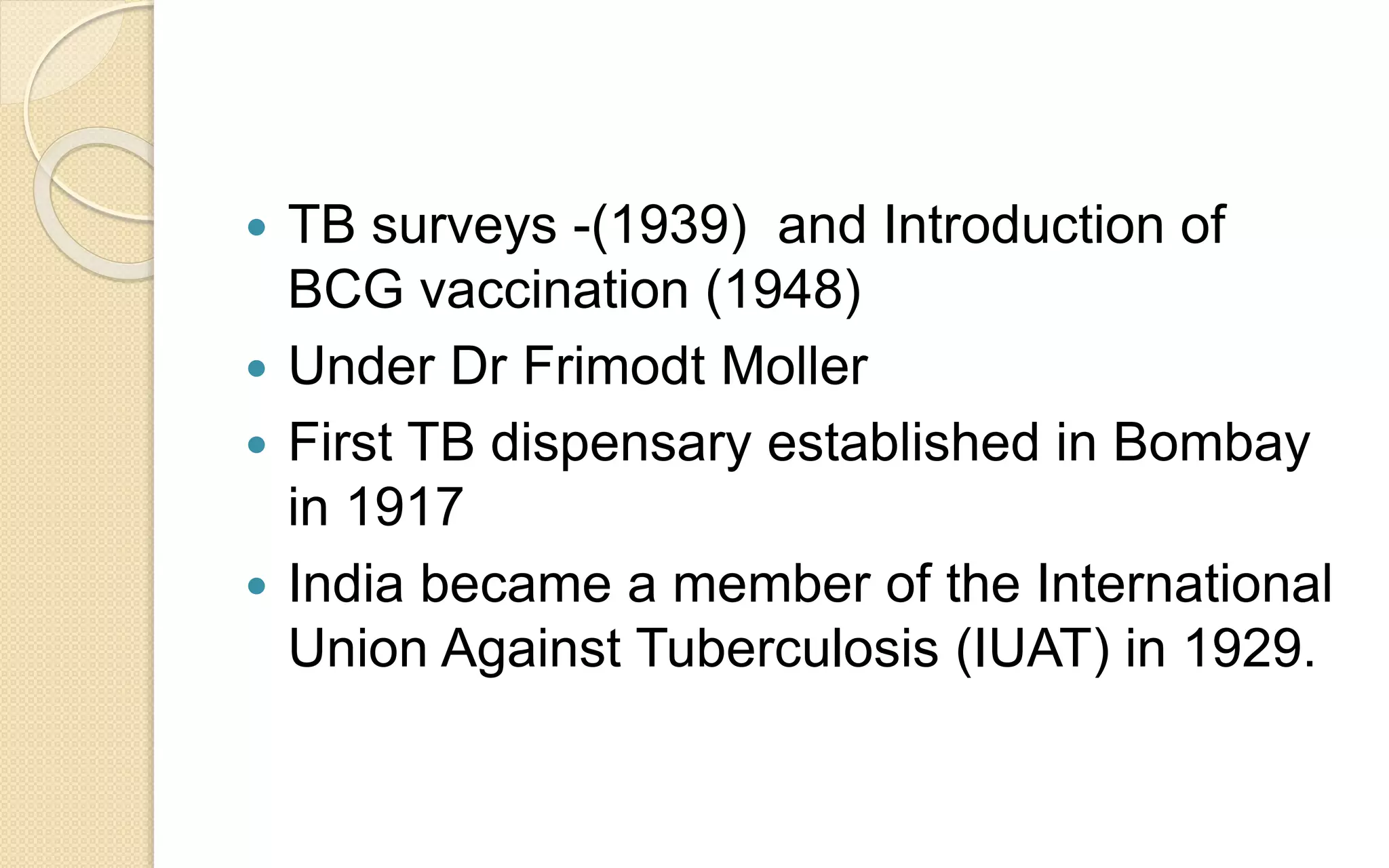 Revised national tuberculosis control programme (RNTCP) in India | PPTX