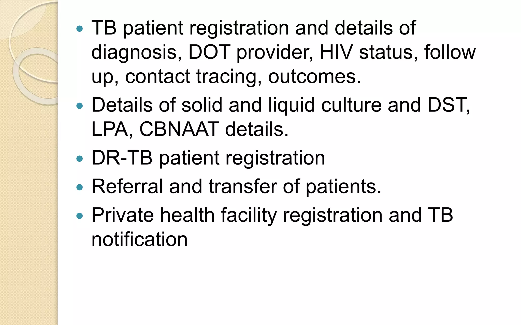 Revised national tuberculosis control programme (RNTCP) in India | PPTX