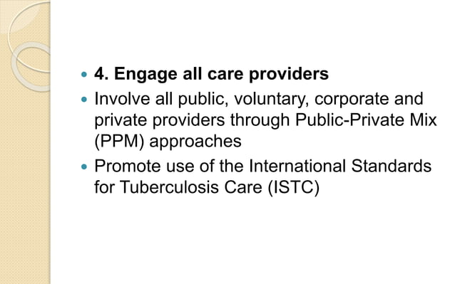 Revised national tuberculosis control programme (RNTCP) in India | PPTX ...