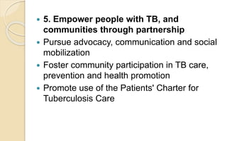 Revised national tuberculosis control programme (RNTCP) in India | PPTX