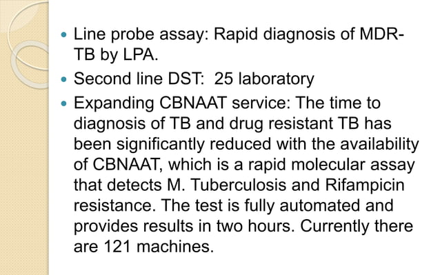 Revised national tuberculosis control programme (RNTCP) in India | PPTX ...