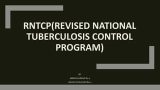RNTCP | PPTX