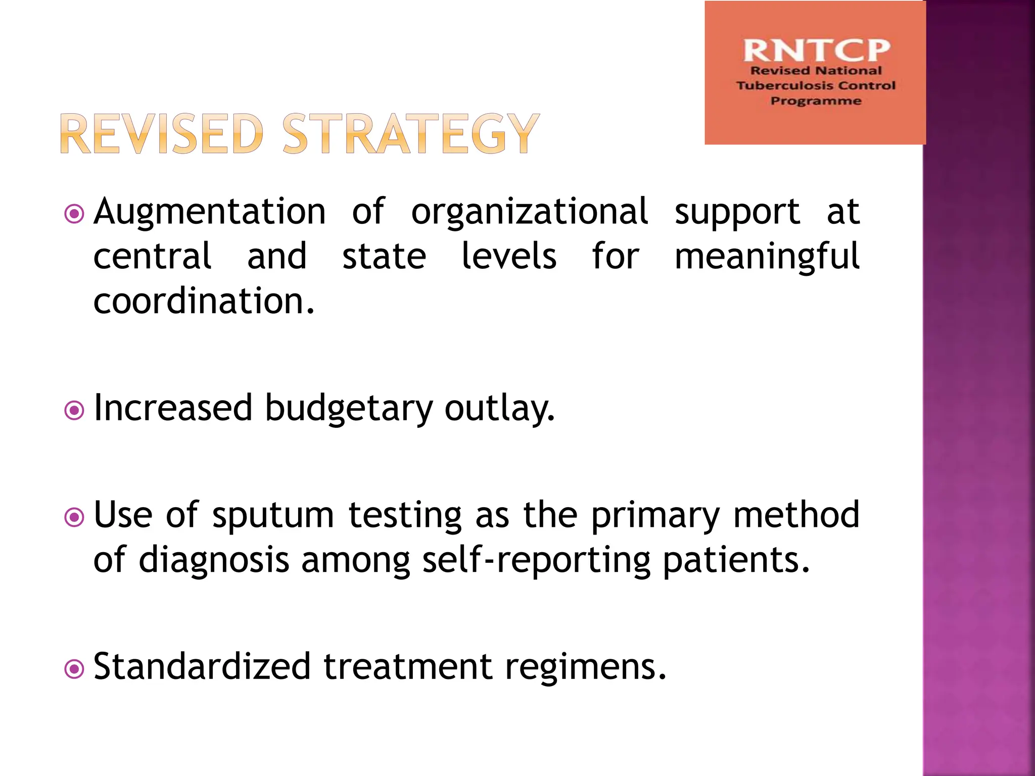 RNTCP.pptx revised national tuberculosis program | PPTX